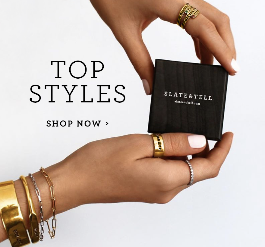 Personalized Jewelry Store Online | Slate & Tell
