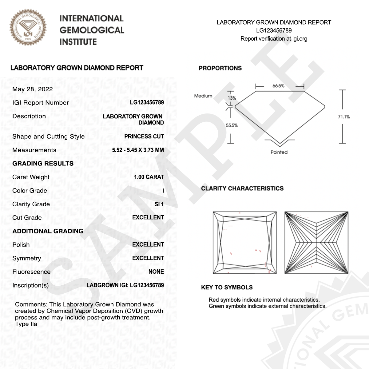 1 Ct Princess Lab Diamond & .16 Ctw Diamond Whisper Pavé Engagement Ring