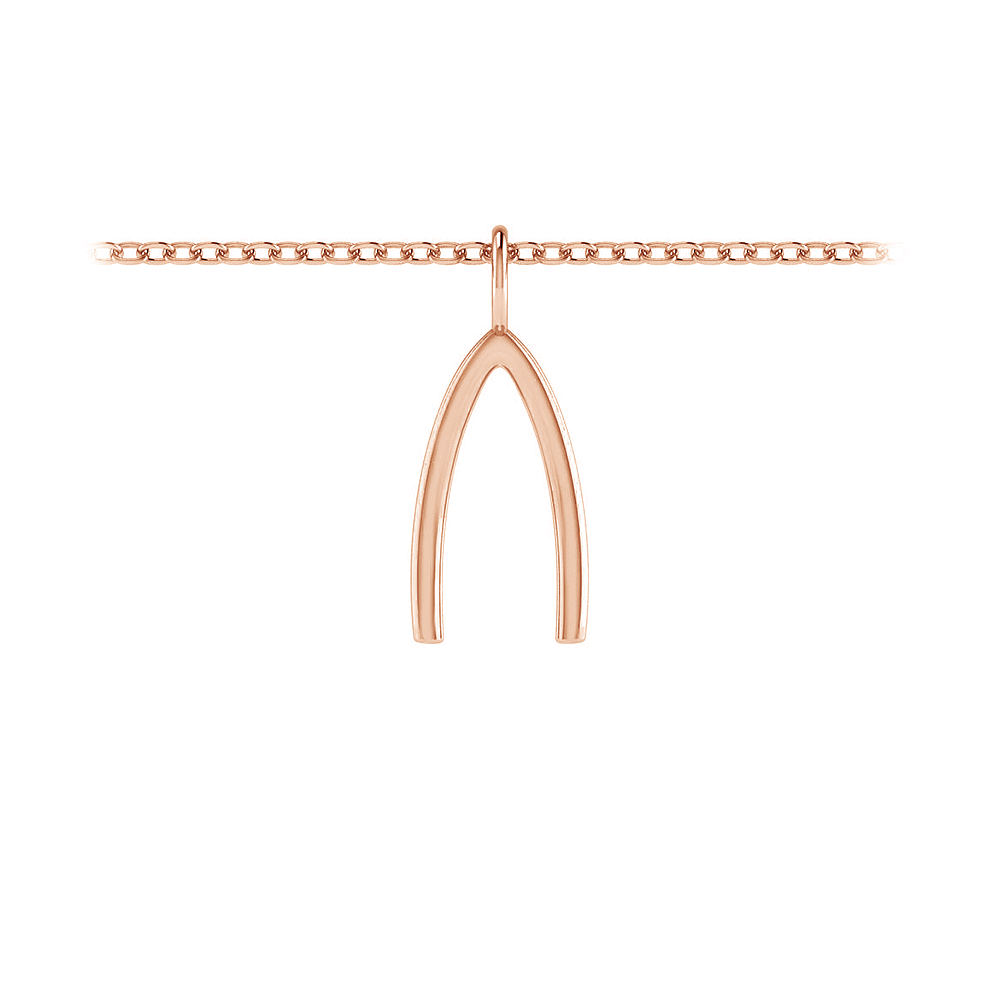 Wishbone Charm