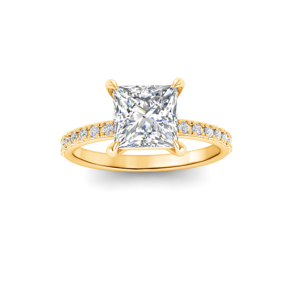 Princess Cut Engagement Rings|Slate and Tell Princess Cut Rings